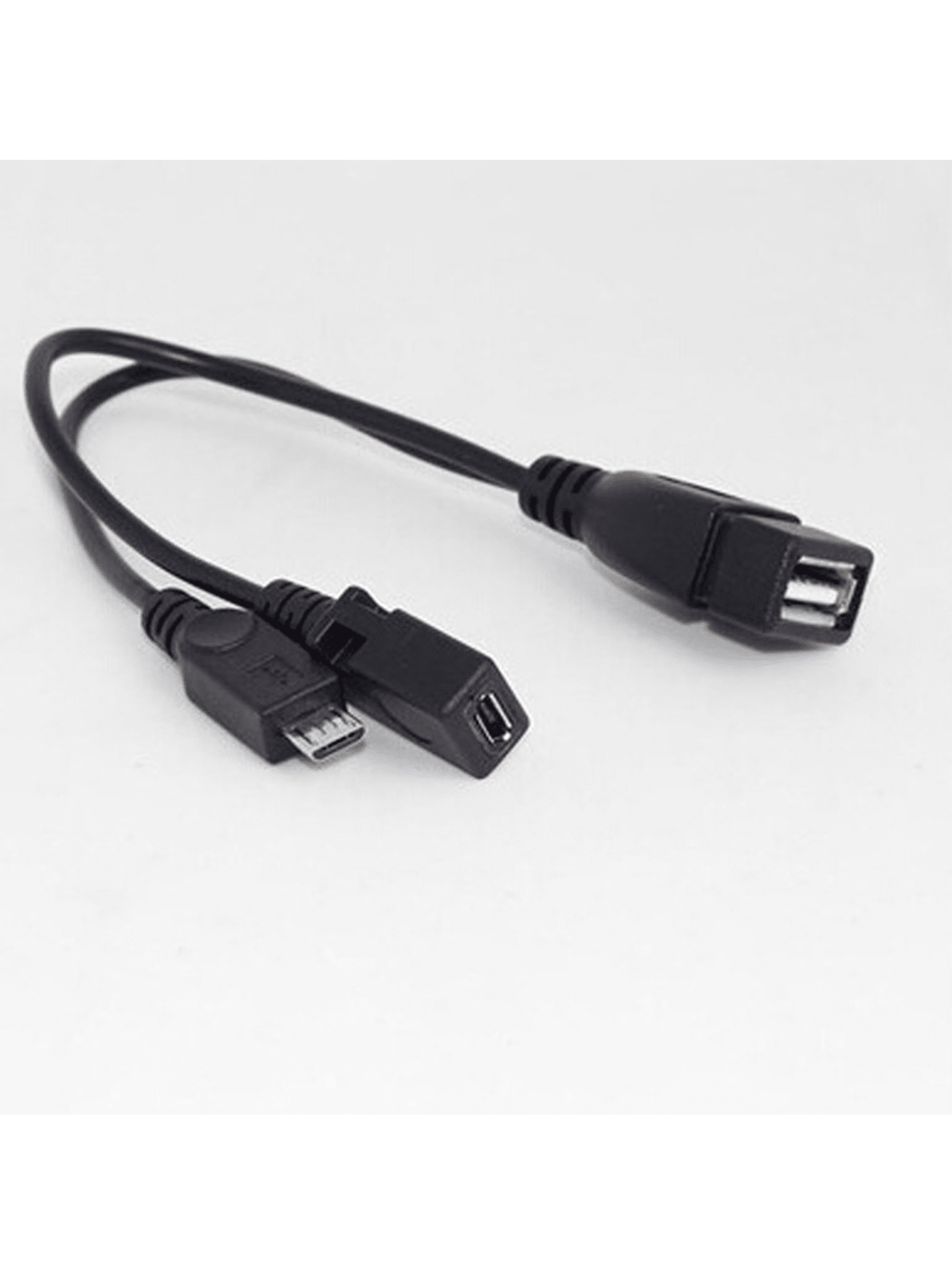 Micro Usb Otg Data Cable With Power Supply Port & Usb To Charge Phones ...