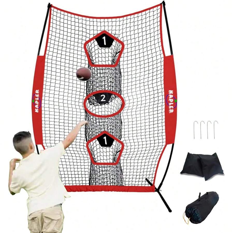 Kapler Football Throwing Net Football QB Net Football Training Target ...