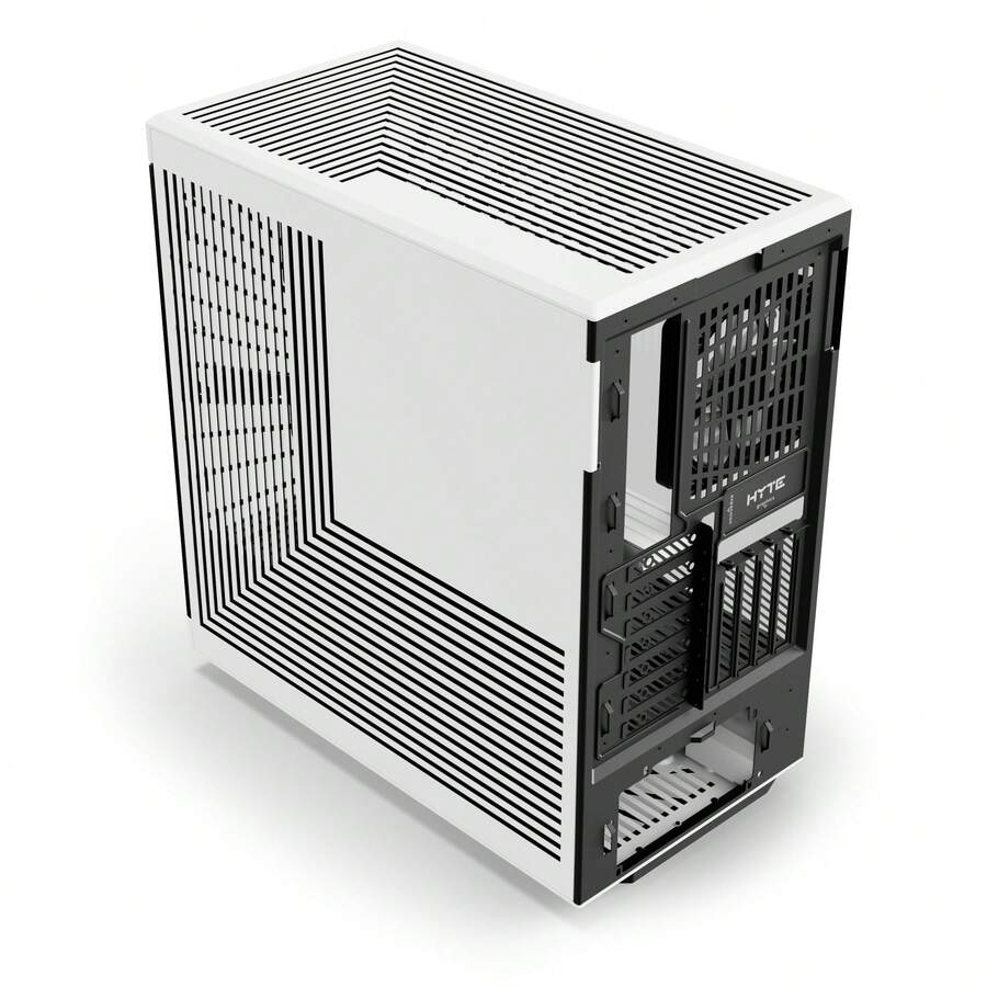 HYTE Y40 - Modern Aesthetic Panoramic Tempered Glass Mid-Tower ATX ...
