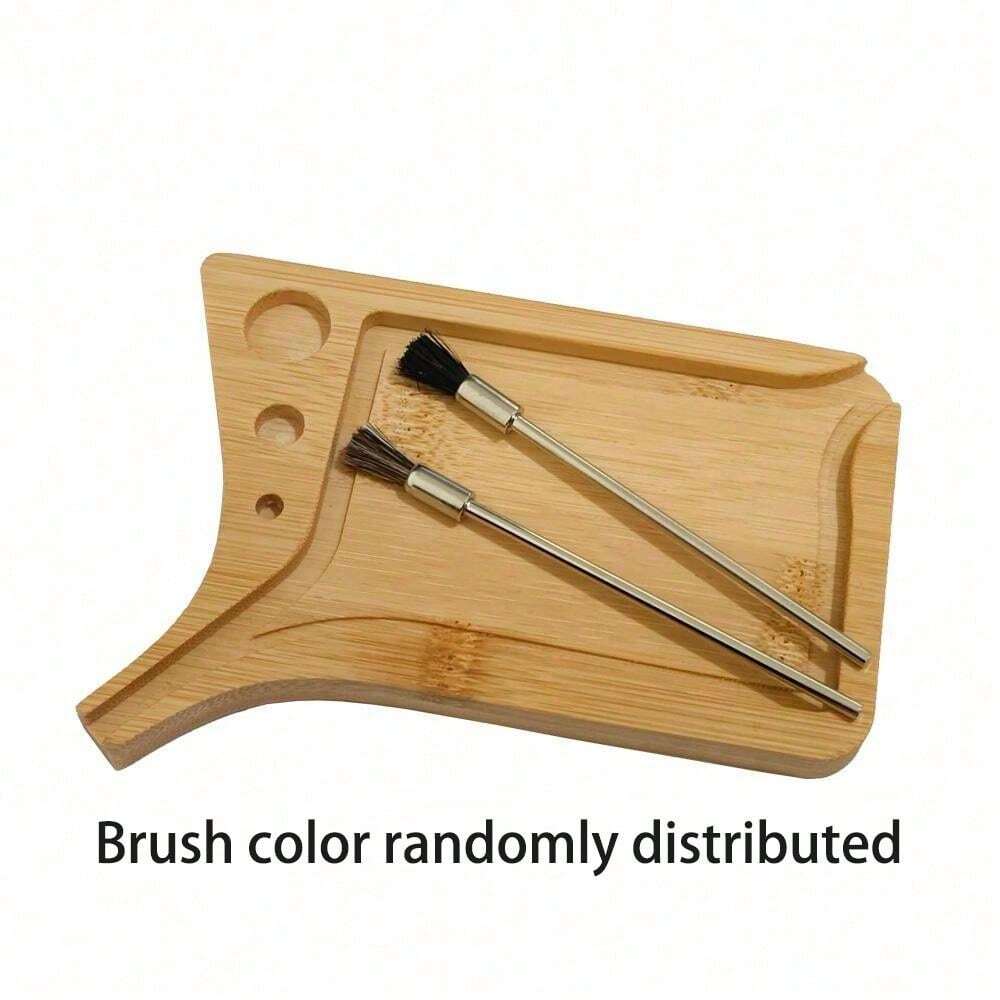 Wooden Cigarette Tray, Bamboo Tray, Handle Tray, Small-Sized Can Be ...