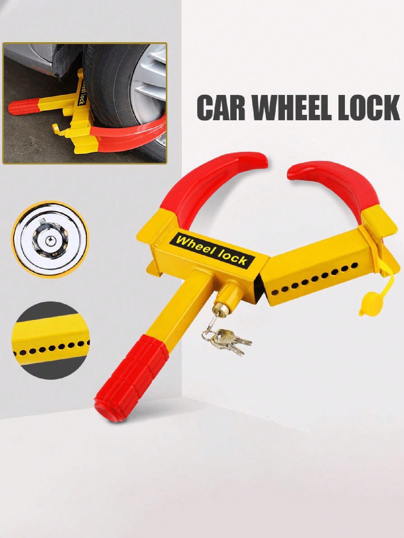 Universal Wheel Lock Heavy Duty Security Trailer Wheel Lock Tires Anti ...