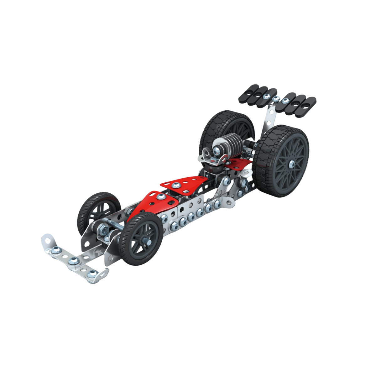 Metallic Assembly Building Block Model Set - 5 Combinations: Racing Car ...