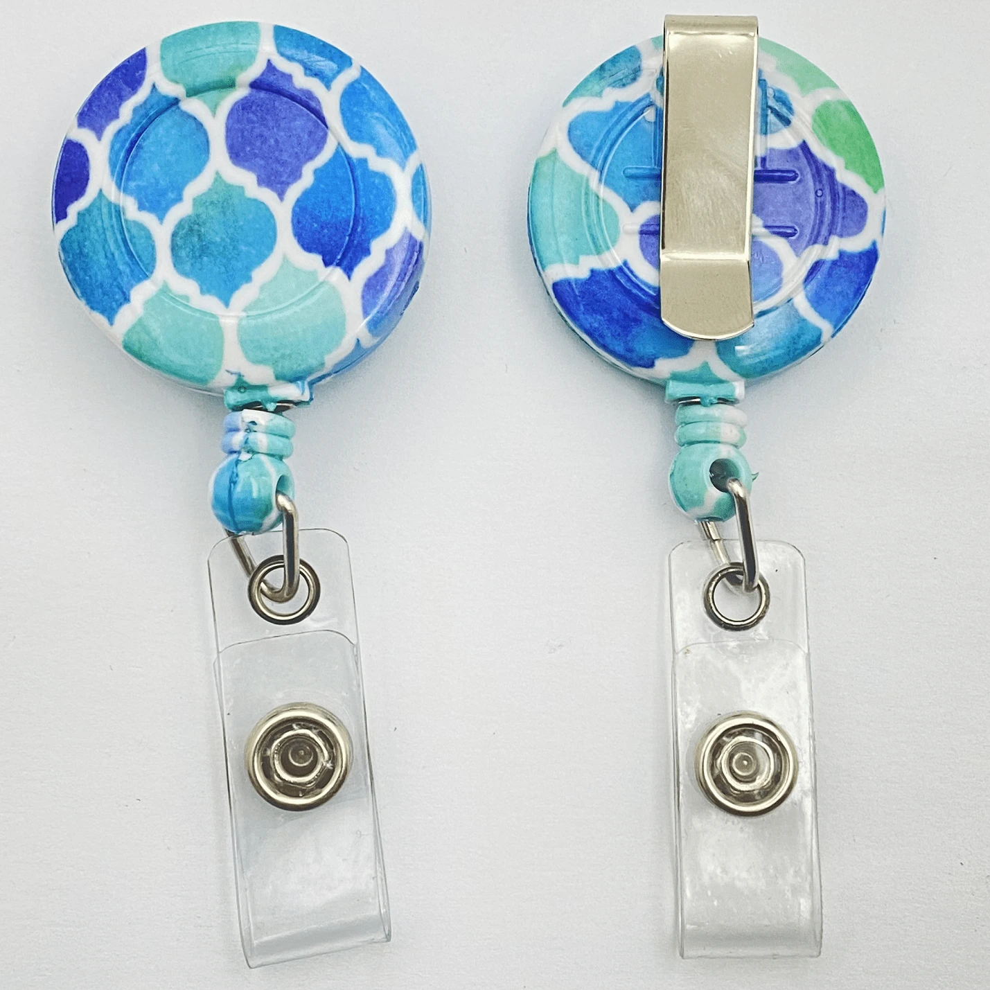 1pc Cute Badge Clip With Retractable Reel For Nurses, Doctors, Office ...