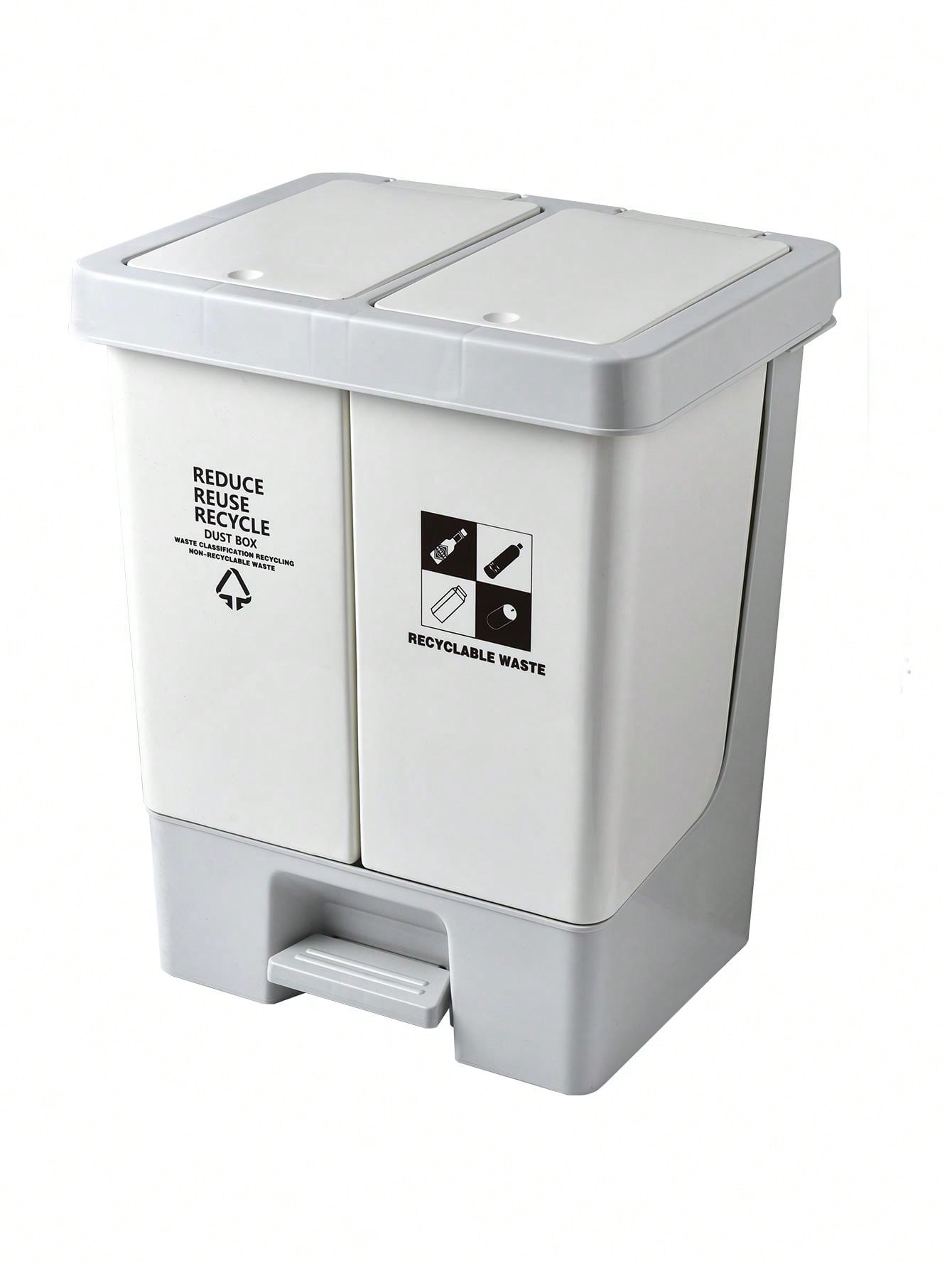 5.3 Gallon/Approximately 20l Kitchen Waste Separation Trash Can With ...