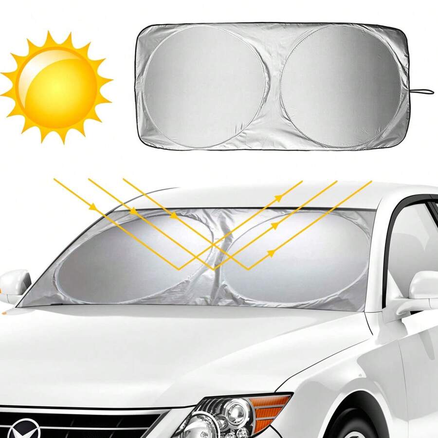 Car Sunshade Car Sunscreen Sun Block Summer Supplies Car Sunshade 150* ...