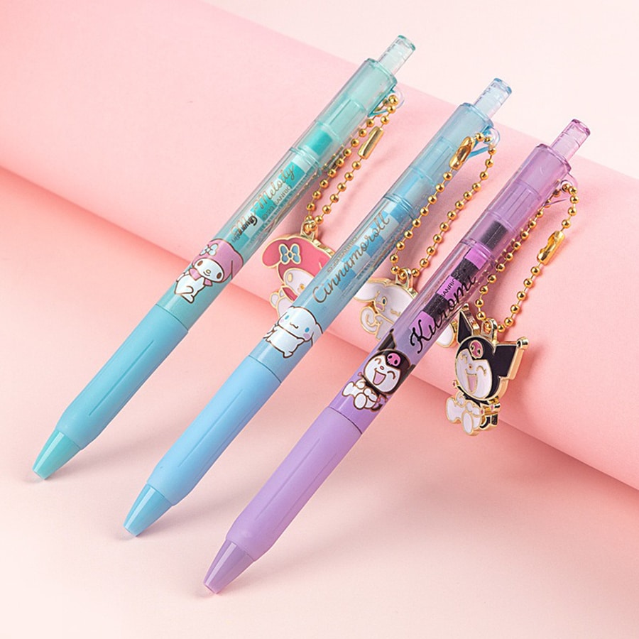 A Set Of Cartoon Charm Click Ballpoint Pens/Two Pens Per Set, Total Of ...