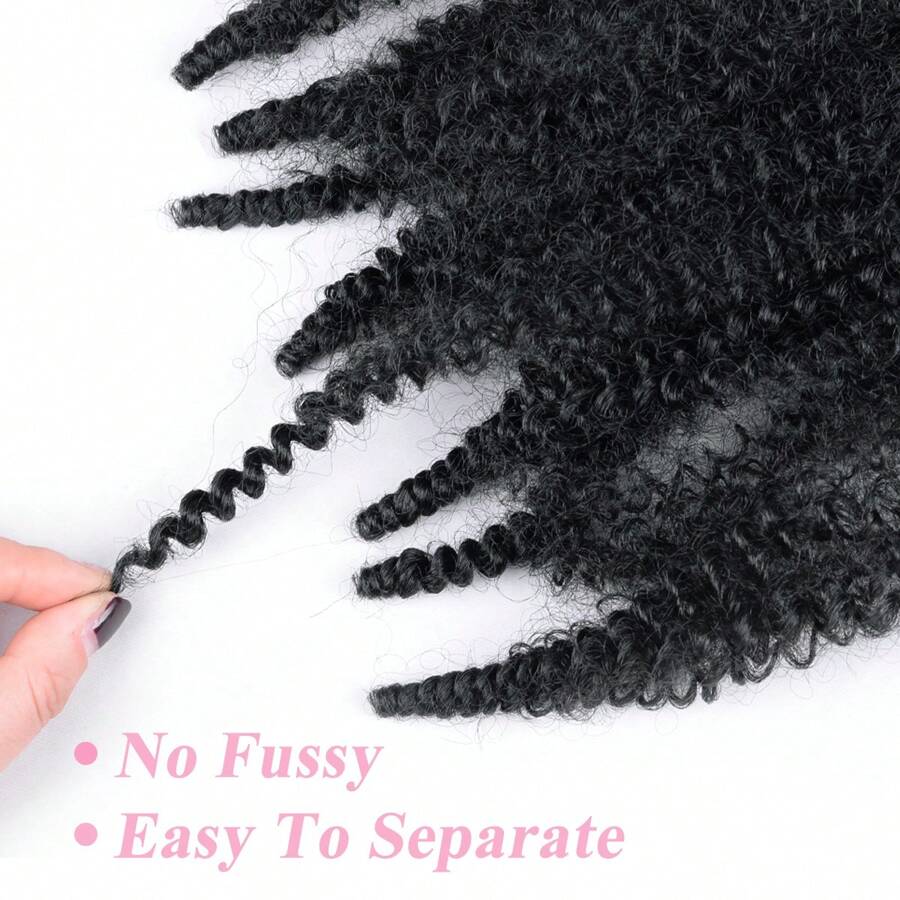 Marley Twist Braiding Hair 16 Inch Springy Afro Twist Hair Pre ...