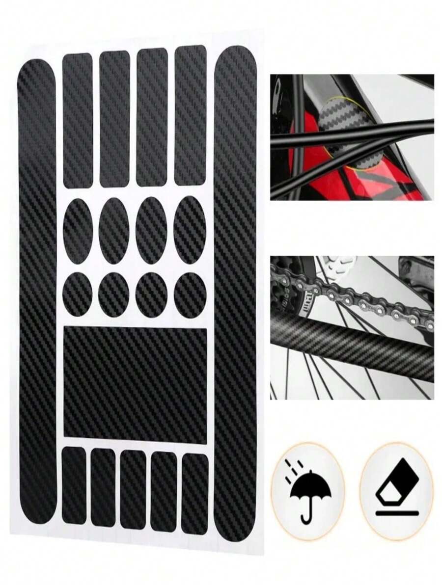 Bicycle & Mountain Bike & Road Bike Frame Protector Sticker Set | SHEIN USA