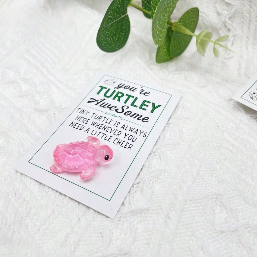 One Cute And Warm Pocket Hug Card, You Are Turtley Awesome, Pocket ...