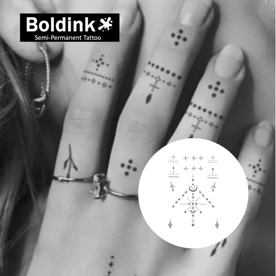 1 Kit Revolutionary Technology Tattoos, Semi-Permanent Tattoos,Hand ...