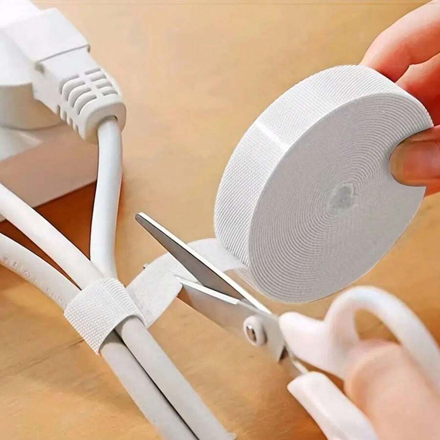 Cable Organizer Magic Tape Strap For Bundling & Fixing Wires On Office ...
