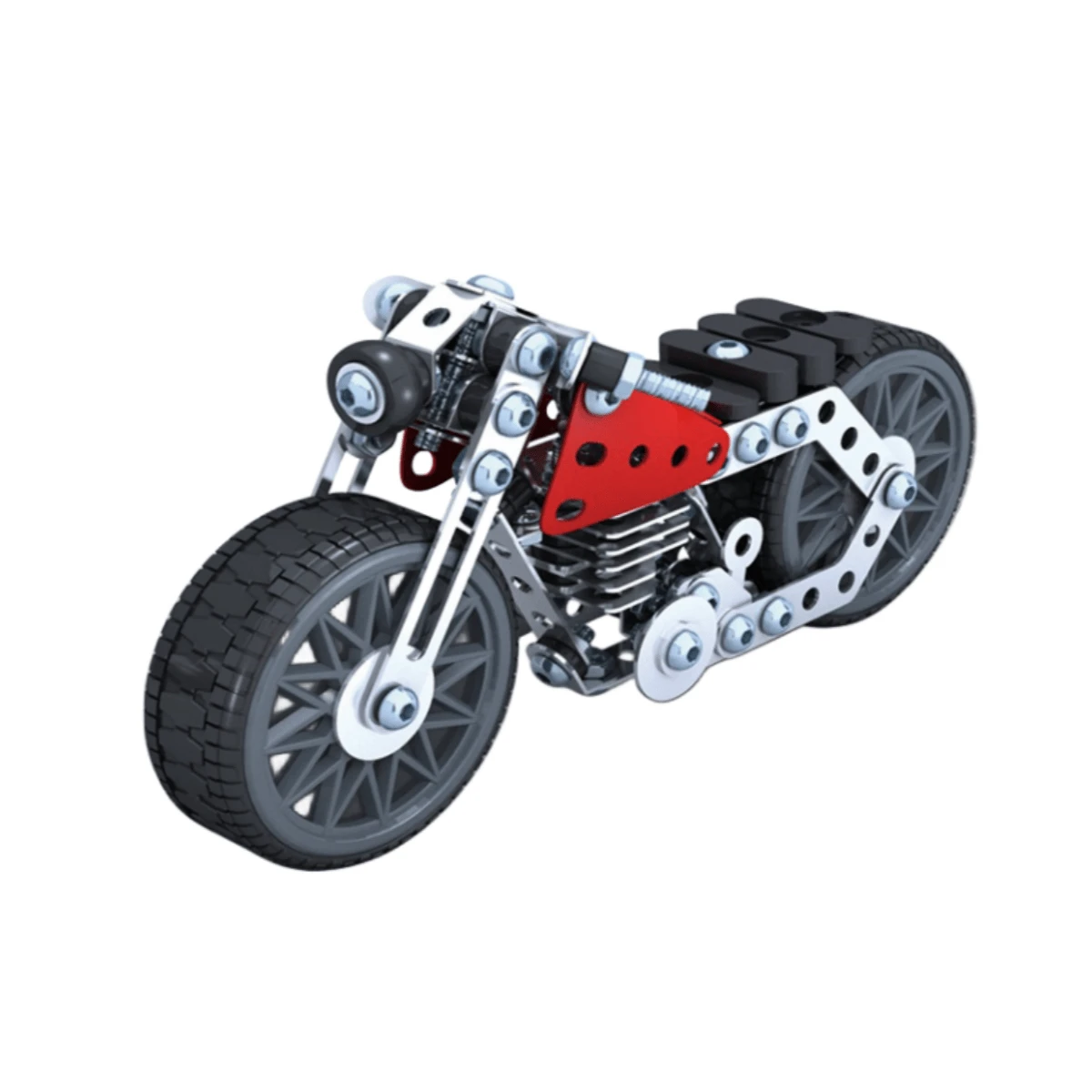 Metallic Assembly Building Block Model Set - 5 Combinations: Racing Car ...