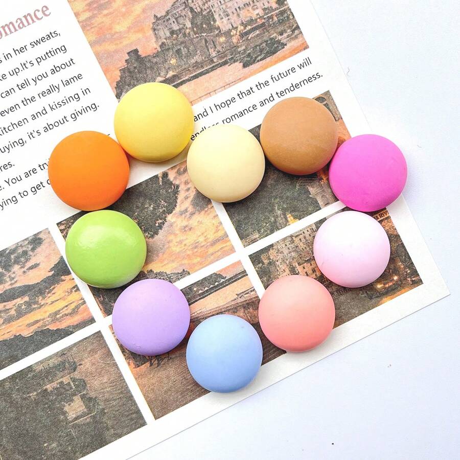 10pcs Candy Color Fridge Magnets, Cute Fridge Magnets, Kawaii ...