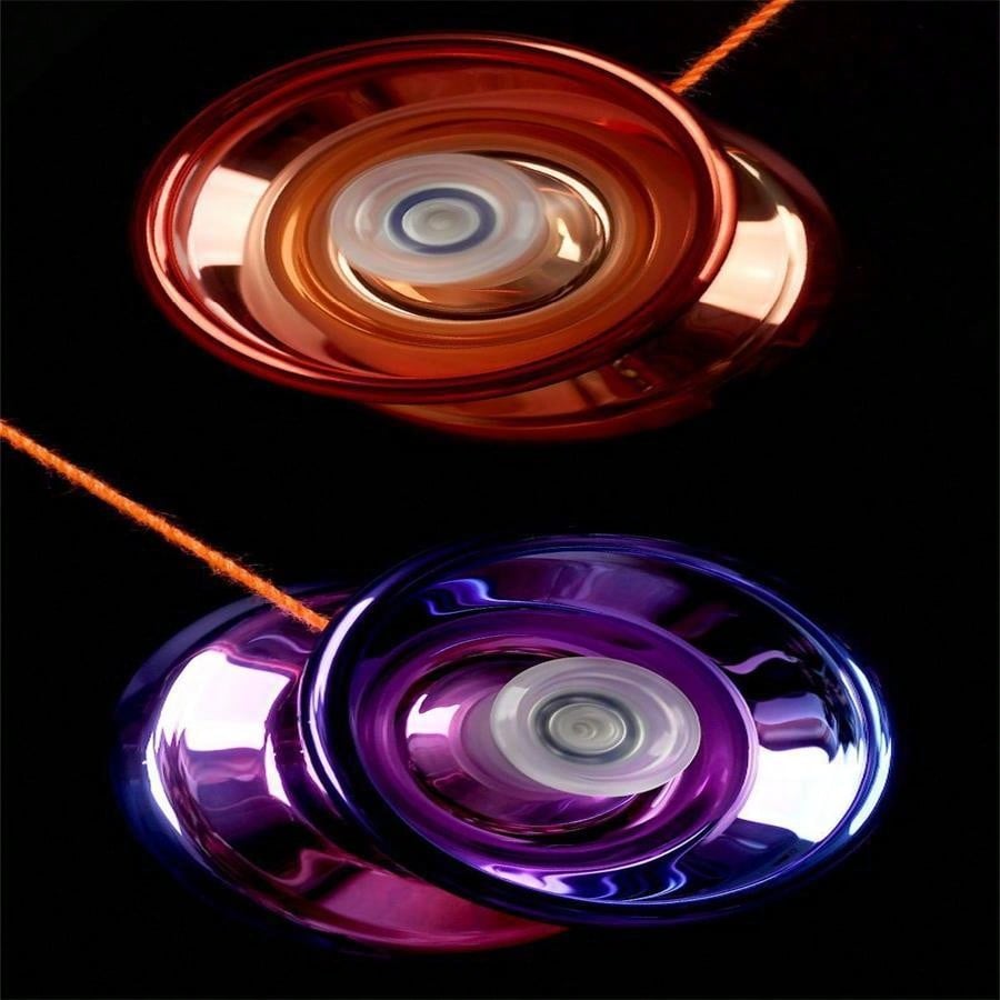 Outdoor Leisure Alloy Yoyo Toy With Durable, Long-Spinning, Light ...