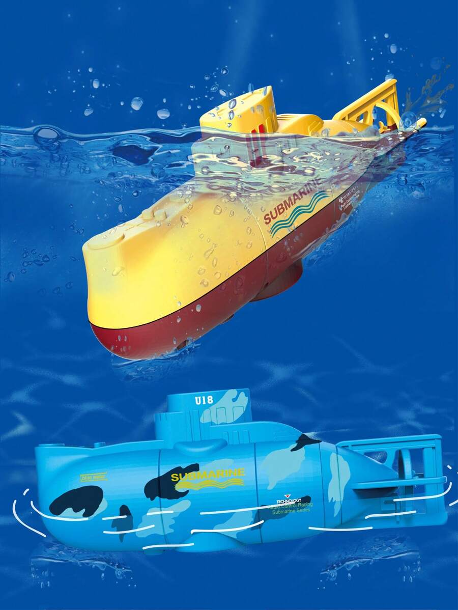 A Remote Control Submarine That Can Dive, Surface Automatically, Hover ...