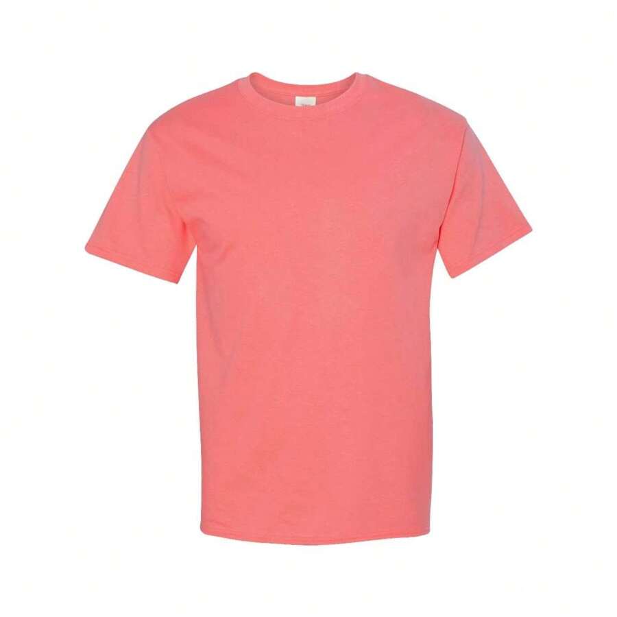 Hanes Authentic T-Shirt (Charisma Coral) | SHEIN USA