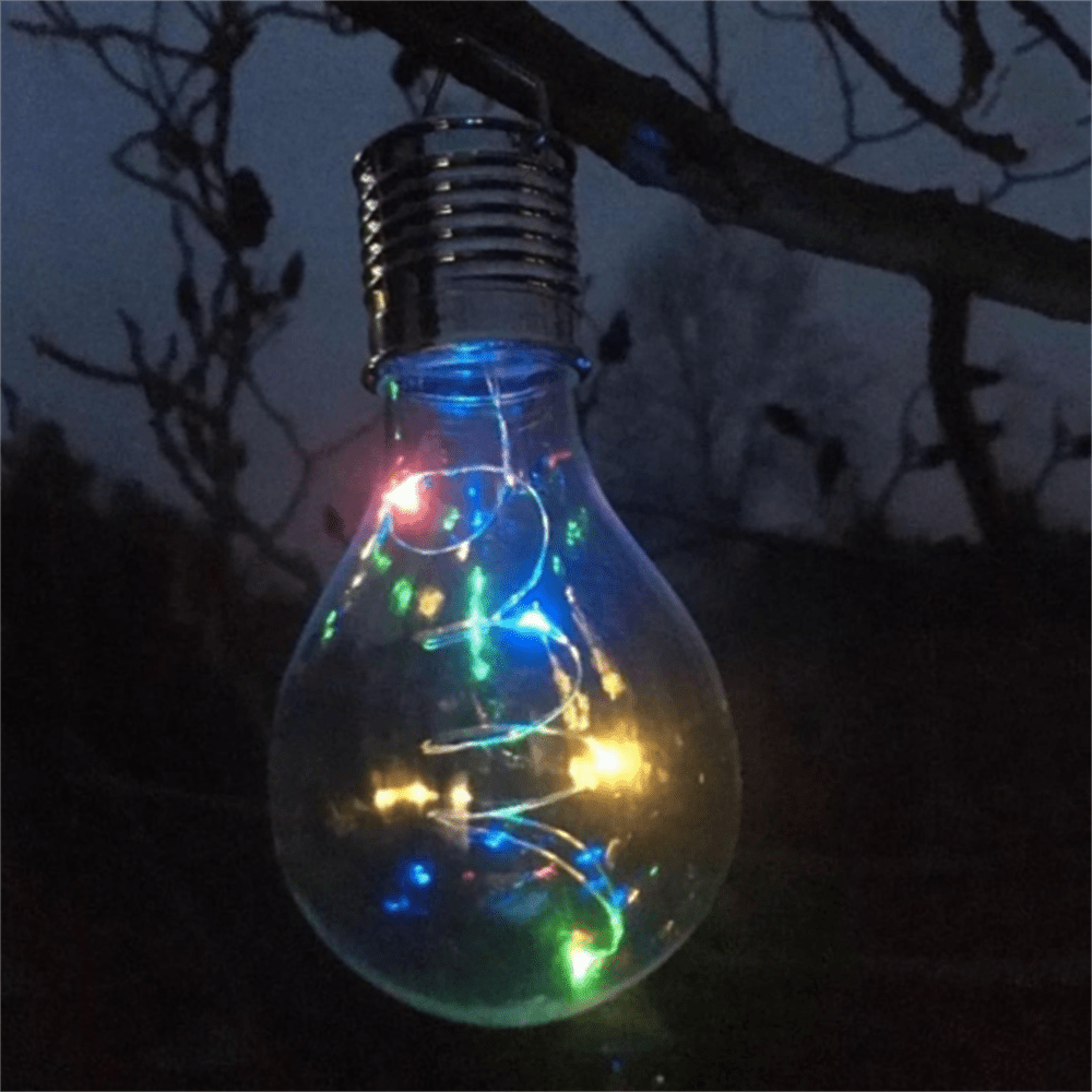 1PC Pendant Wedding Decoration Solar Bulb Light, Garden Pendant ...