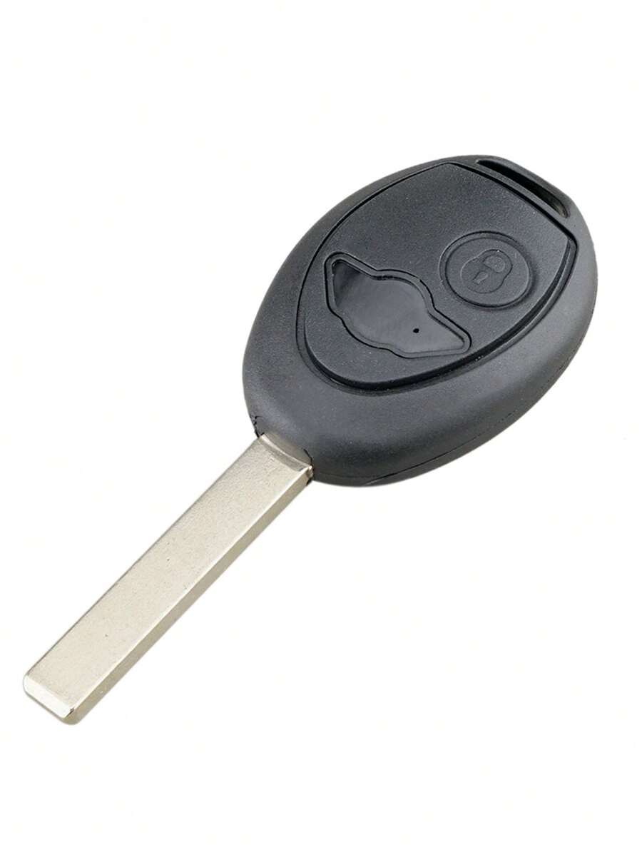 2 Buttons Remote Car Key Fob Case Shell Replacement Uncut Blade Repair ...