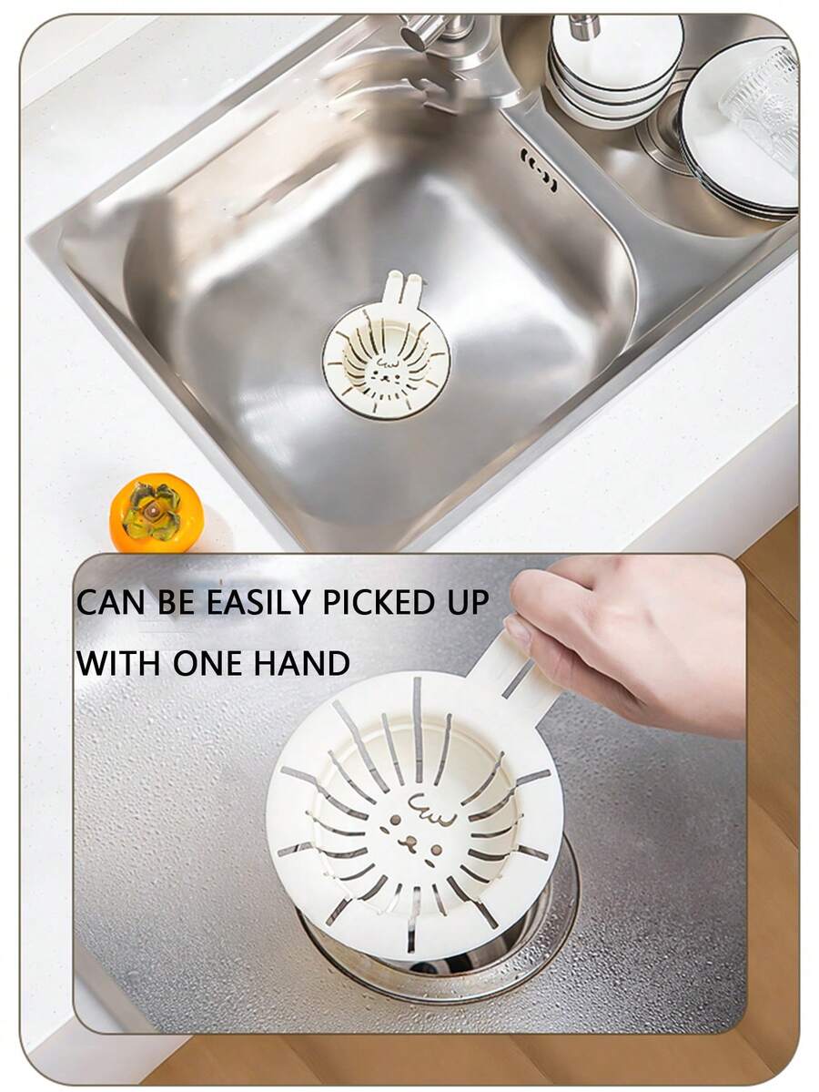 Rabbit Ears Design Kitchen Sink Filter Basket, Vegetable & Rice Residue ...