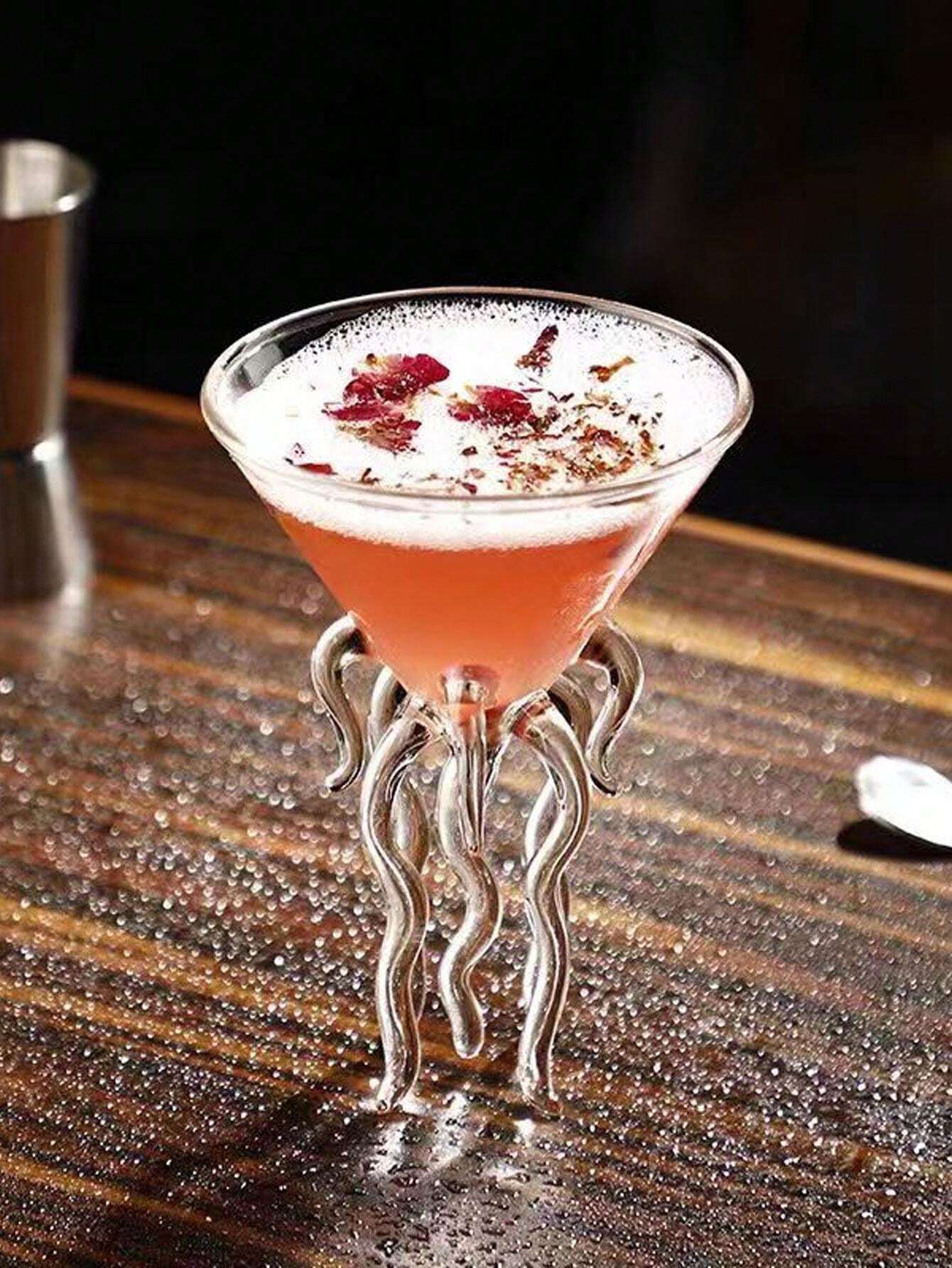 Creative Octopus Cocktail Glass Personalized Water Cup Jellyfish Glass ...