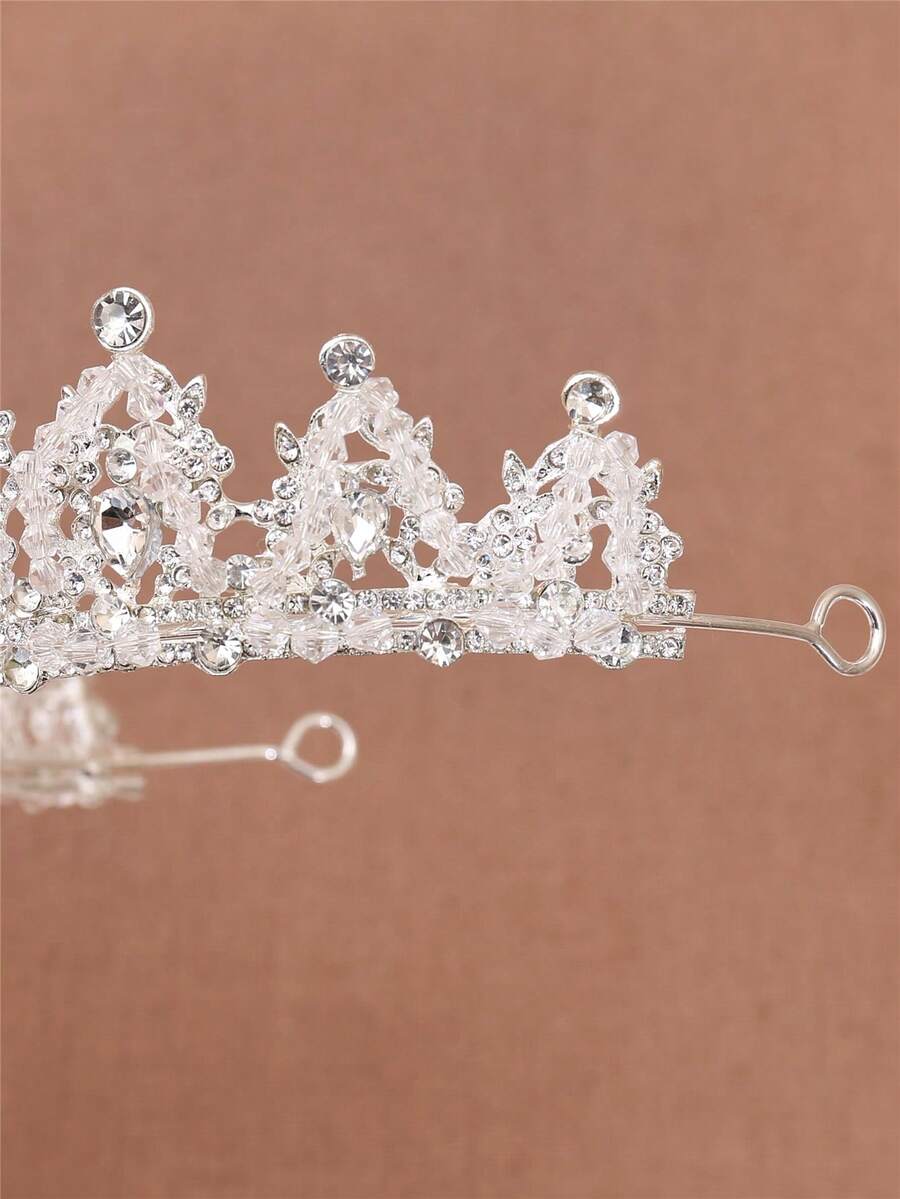New Style Crystal Tiara Crown With Rhinestone Decoration For Bride ...