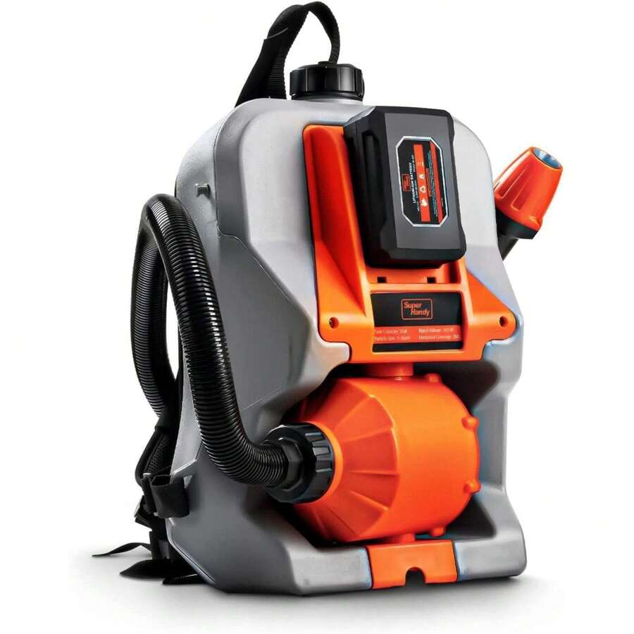 SuperHandy Electric Backpack ULV Fogger - 48V 2Ah Battery System, 2 ...