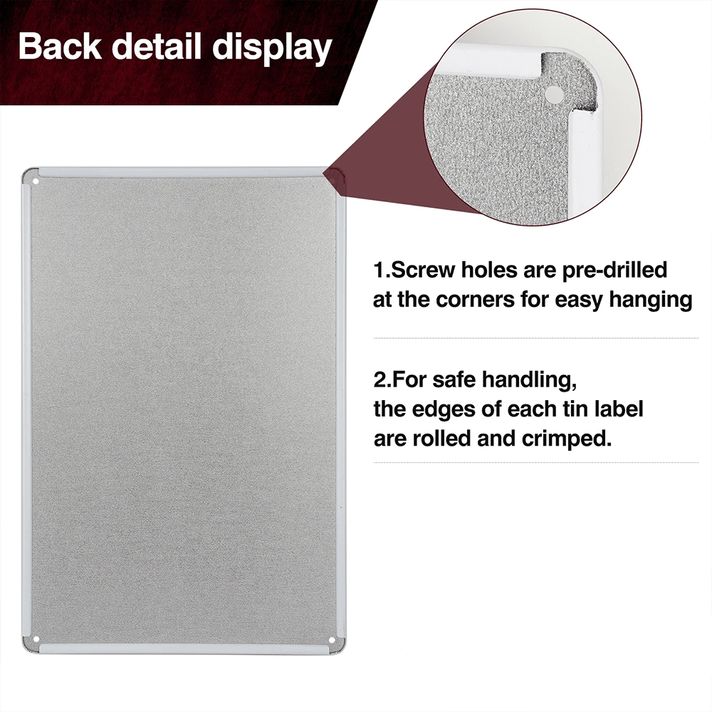 Novelty Metal Tin Sign 12x8 Inches - Hilarious Red 'Remember If We Get ...