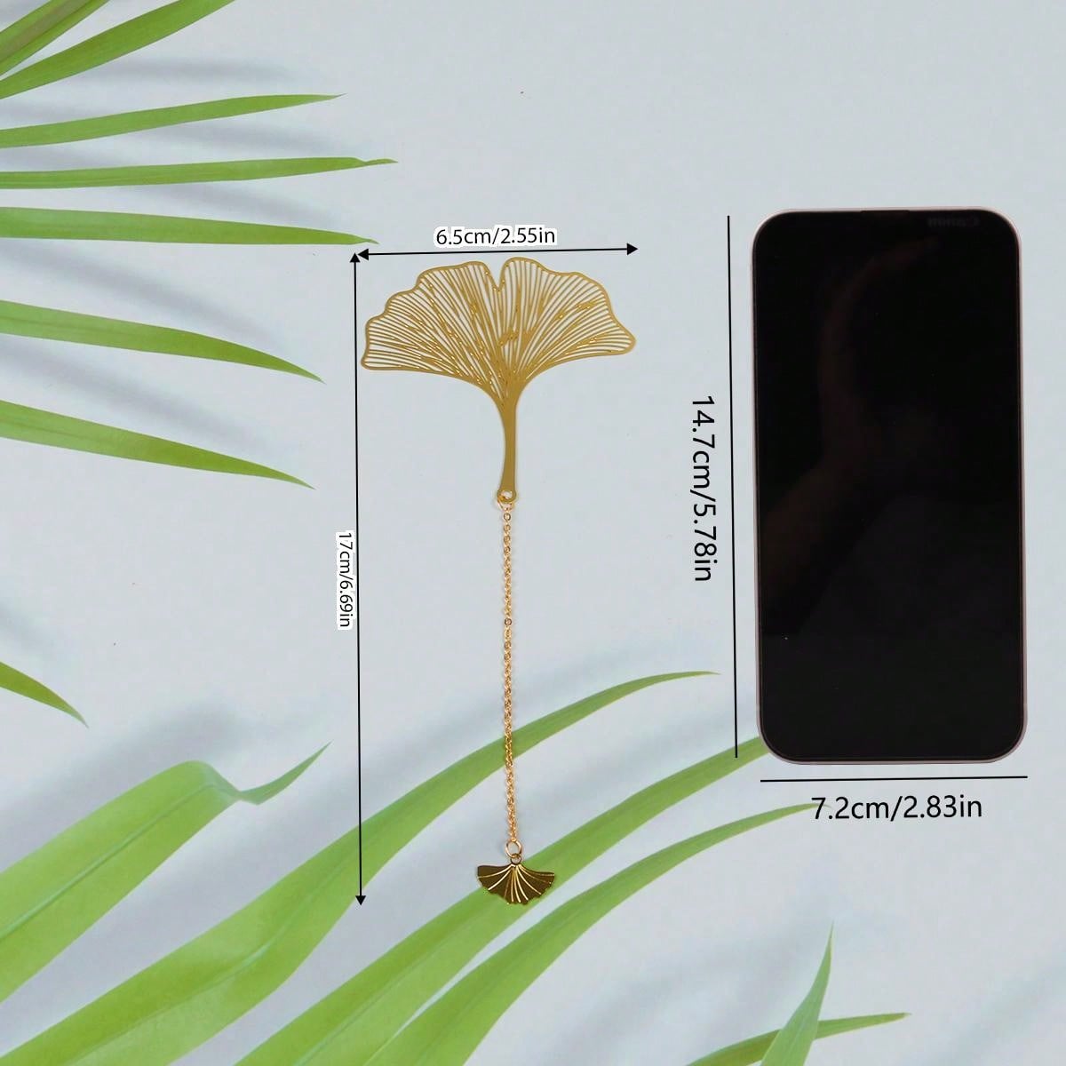 Hollowed-Out Brass Leaf Vein Design Bookmarks In Four Seasons, Creative ...