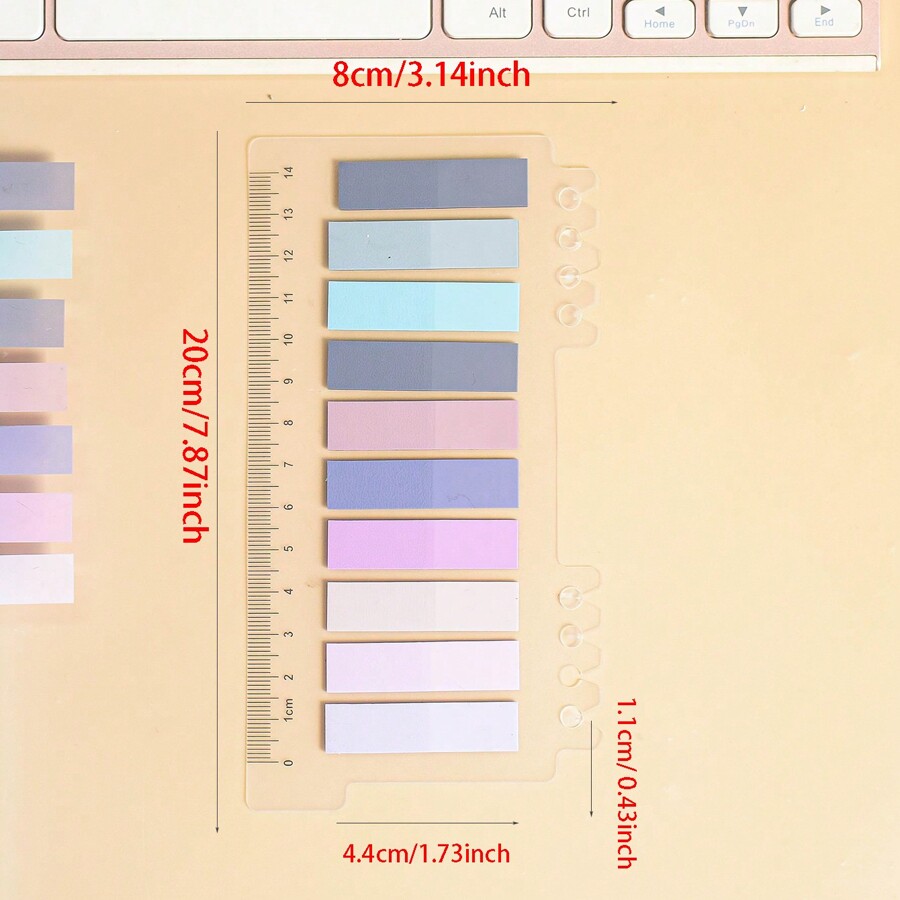 200 Sheets Of Pet Sticky Note Set For Students Message, Indication ...