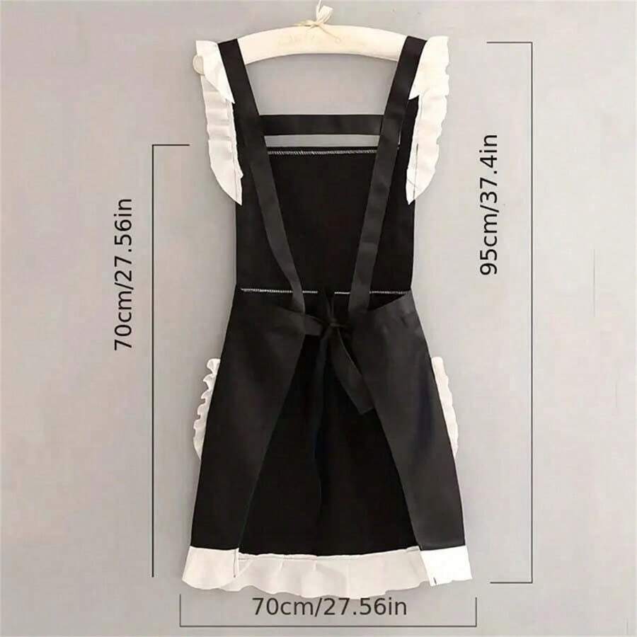 Black Japanese Style Maid Apron | SHEIN USA