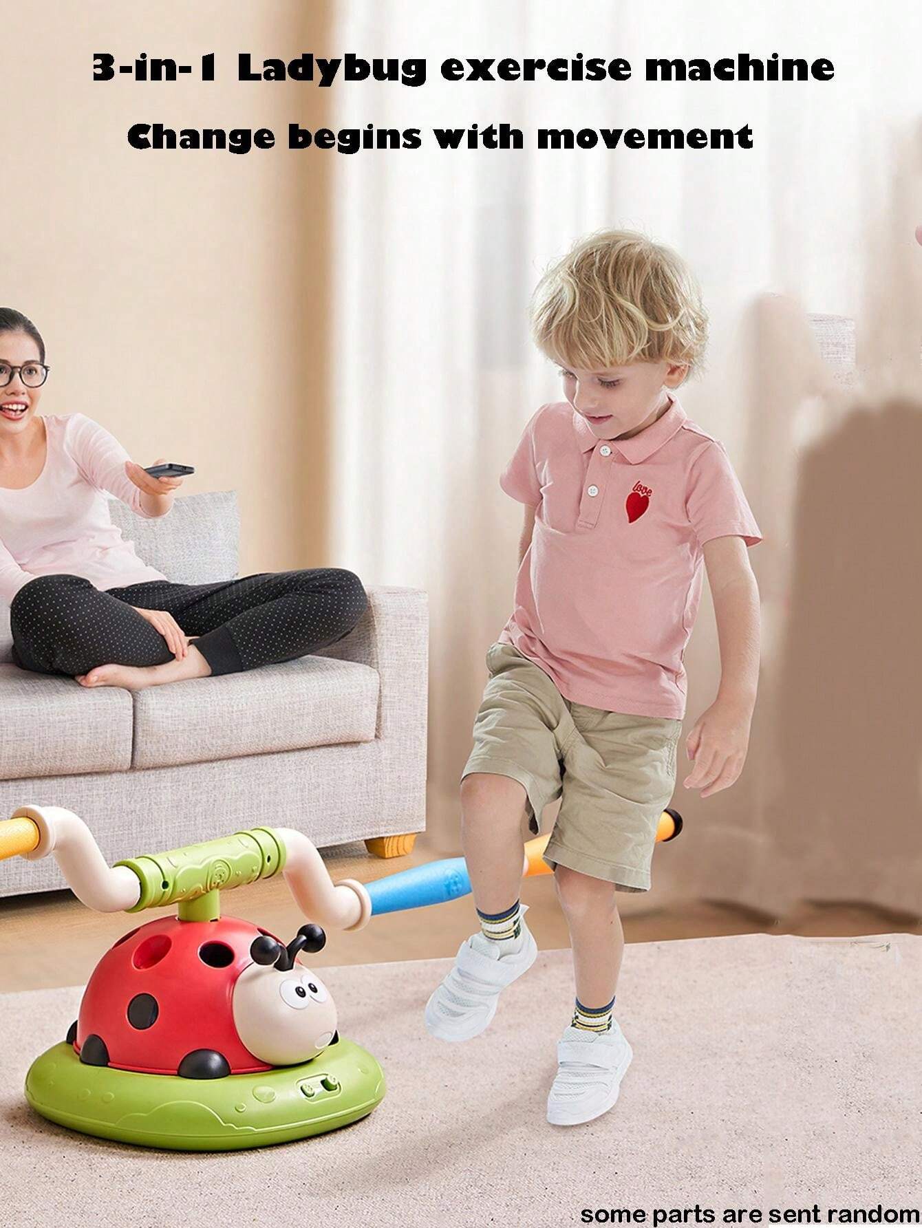 3-In-1 Ladybug Sport Machine: Fitness Exercise, Sensory Training And ...