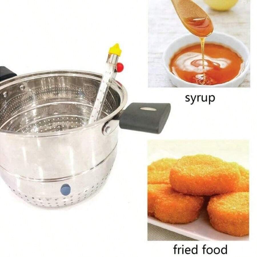 A Candy Jam Glass Thermometer, Can Measure Oil, Water, Chocolate, Cream ...