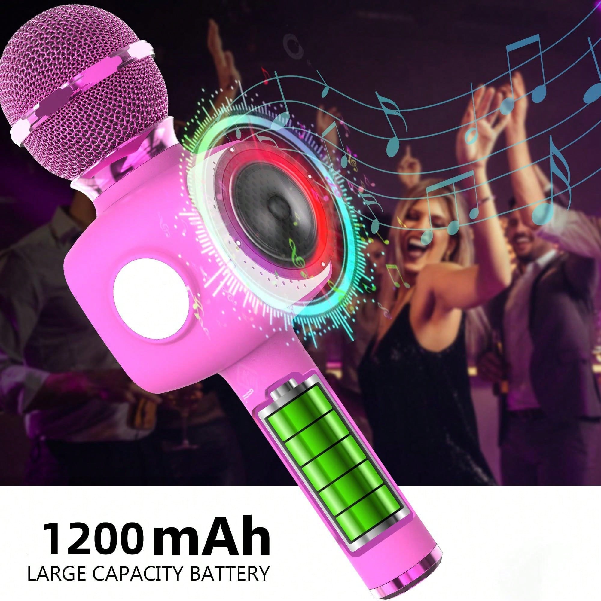 Karaoke Microphone For Kids, Girls Toy Microphones For Toddler Singing ...