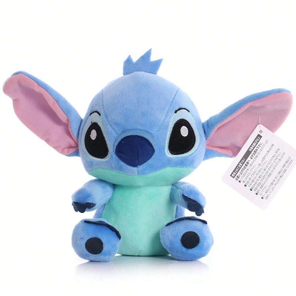 Disney 20cm Plush Doll Ornament,Pink & Blue,Birthday Gift Doll,Stitch ...