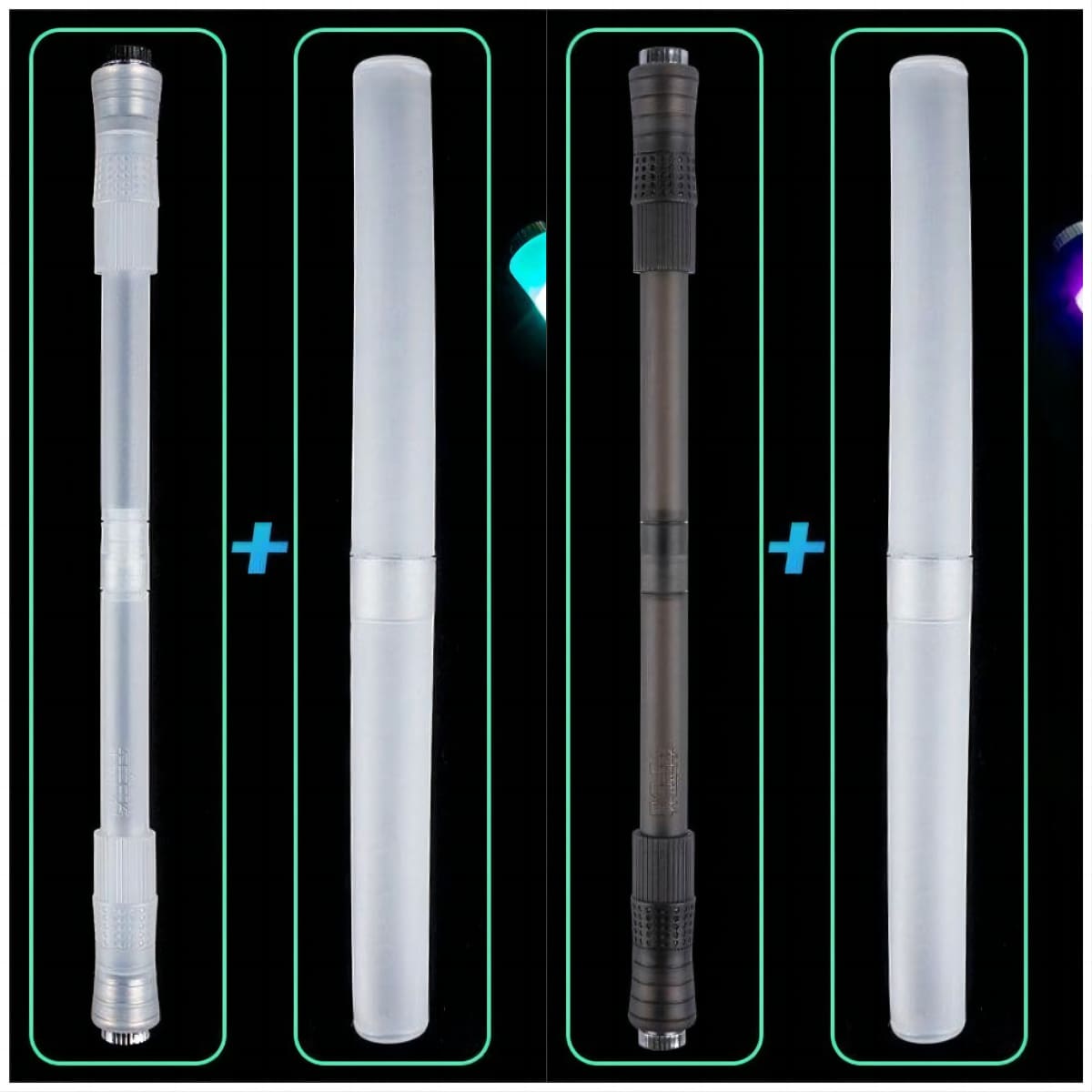 Color-Changing Rotating Pen Light Rotating Pen Decompression Cool LED ...