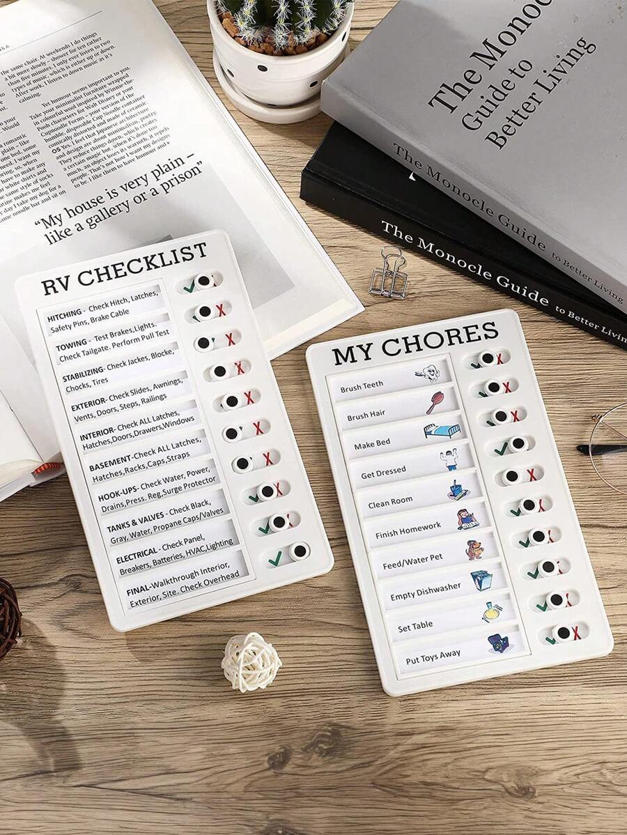 1pc Self-Discipline Tracker, Children's Habit Formation Plan/Reminder ...