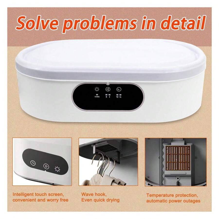 YONGSTYLE Portable Clothes Dryer, Mini Electric Dryer Machine Laundry ...