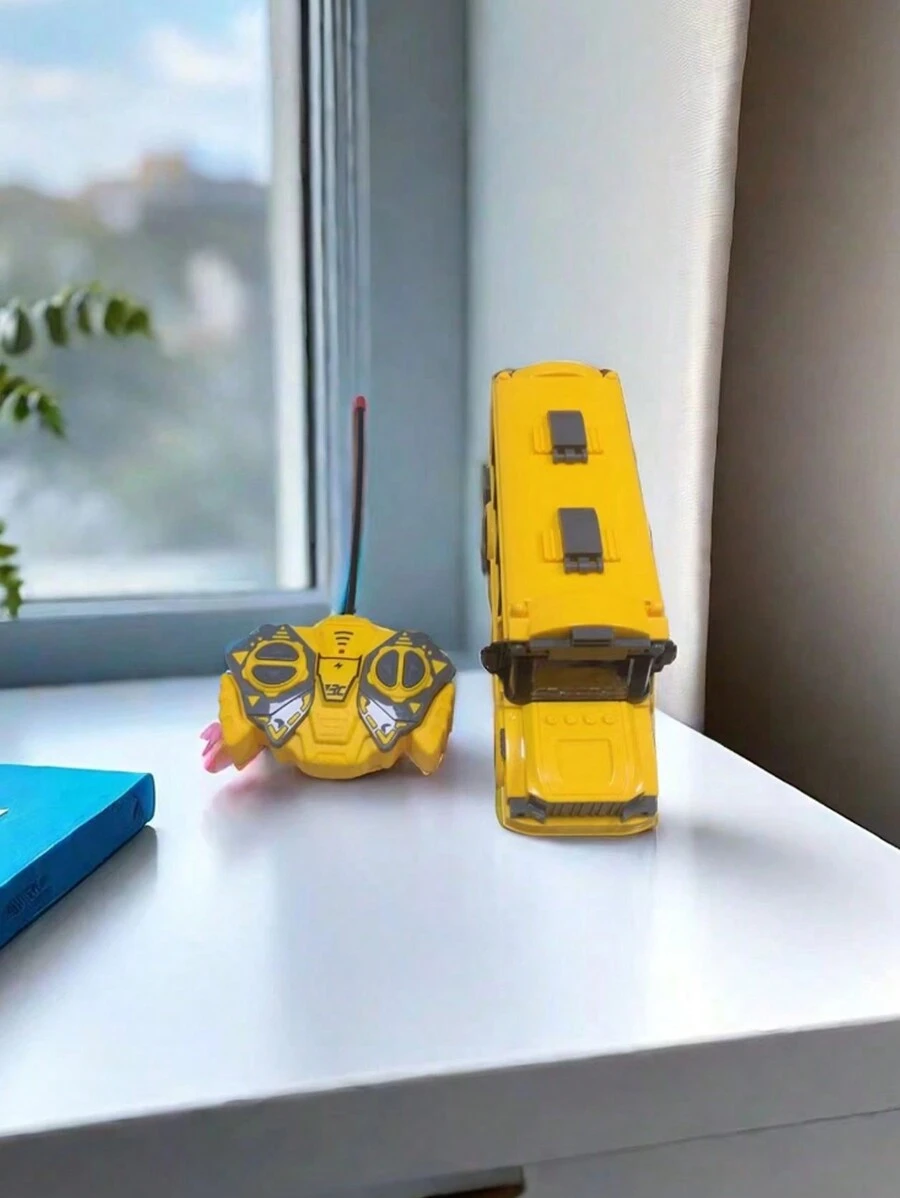 Remote Control Battery Powered School Bus Toy For Kids | SHEIN USA