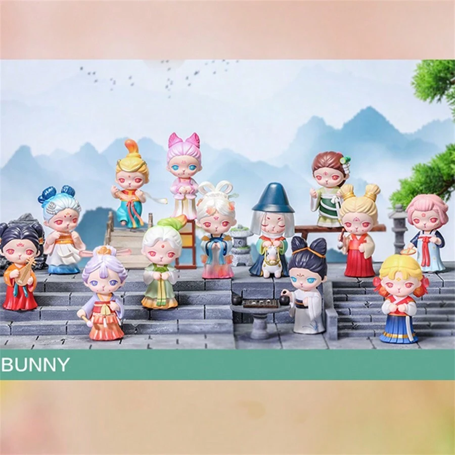 BUNNY Ancient Chinese Style 1pc Blind Bag Random Collection Kawaii Toys ...