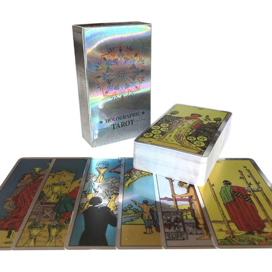 Holographic Oracle Card Fate Divination Prophecy Card Family Party Game ...