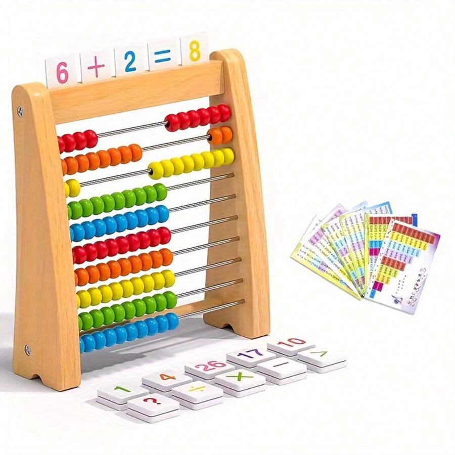 Wooden Calculation Stand For Children, Elementary School Mathematics ...