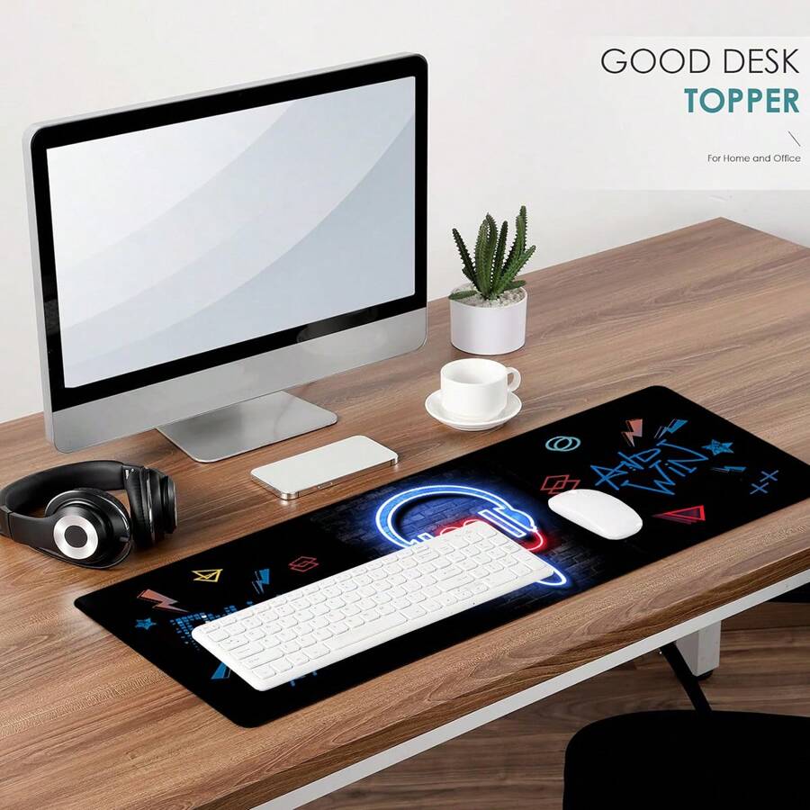 Large Gaming Mouse Pad Desk Pad 31.5 X 11.8in Mouse Mat For Keyboard,3D ...