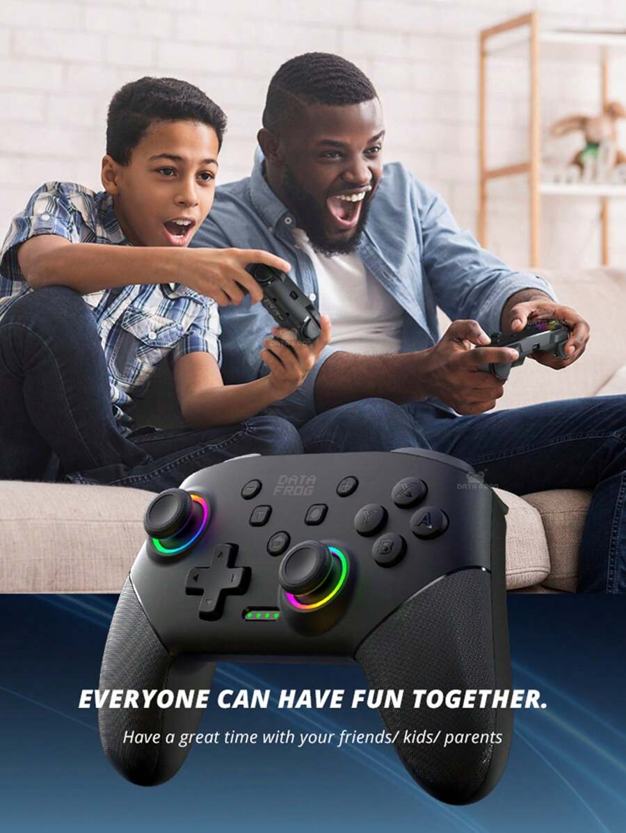 DATA FROG Controlador sem fio DATA FROG compatível com Switch OLED/Lite ...