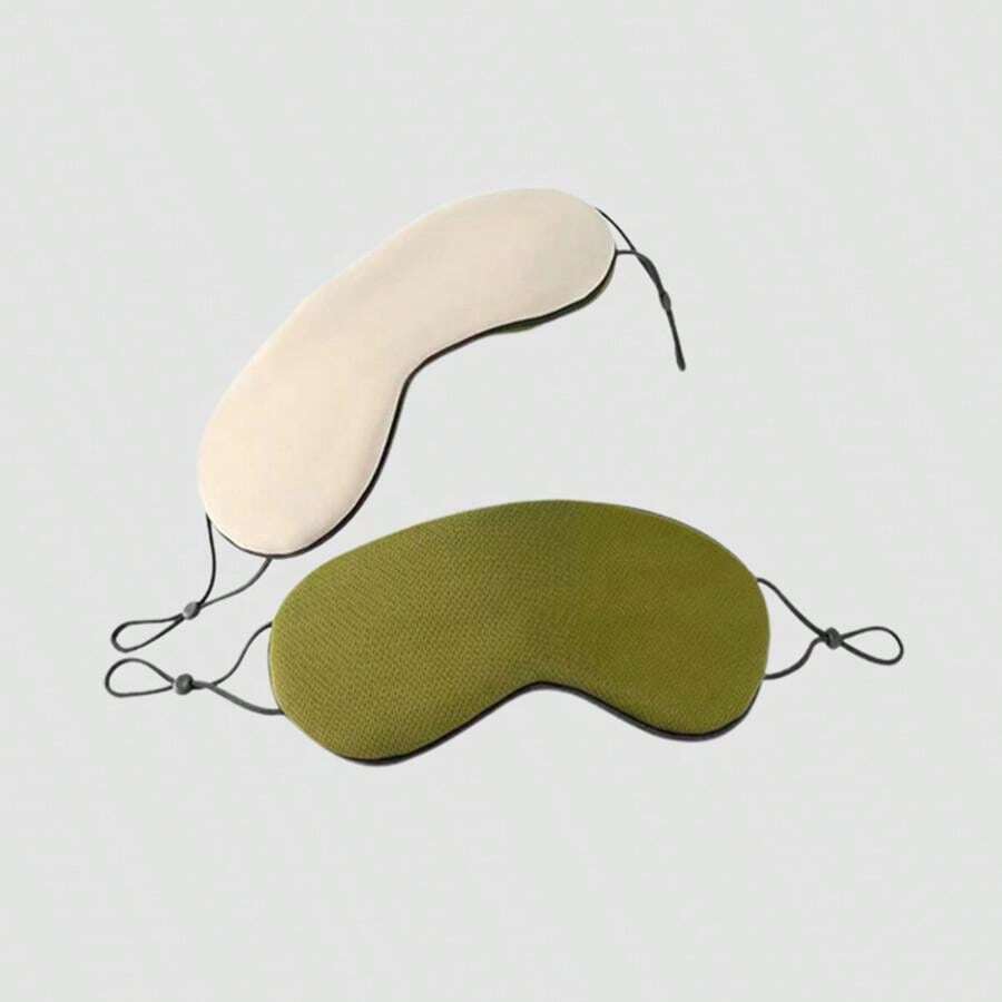 Adjustable Sleep Mask With Breathable Fabric, Double-Sided Eye Cover To ...
