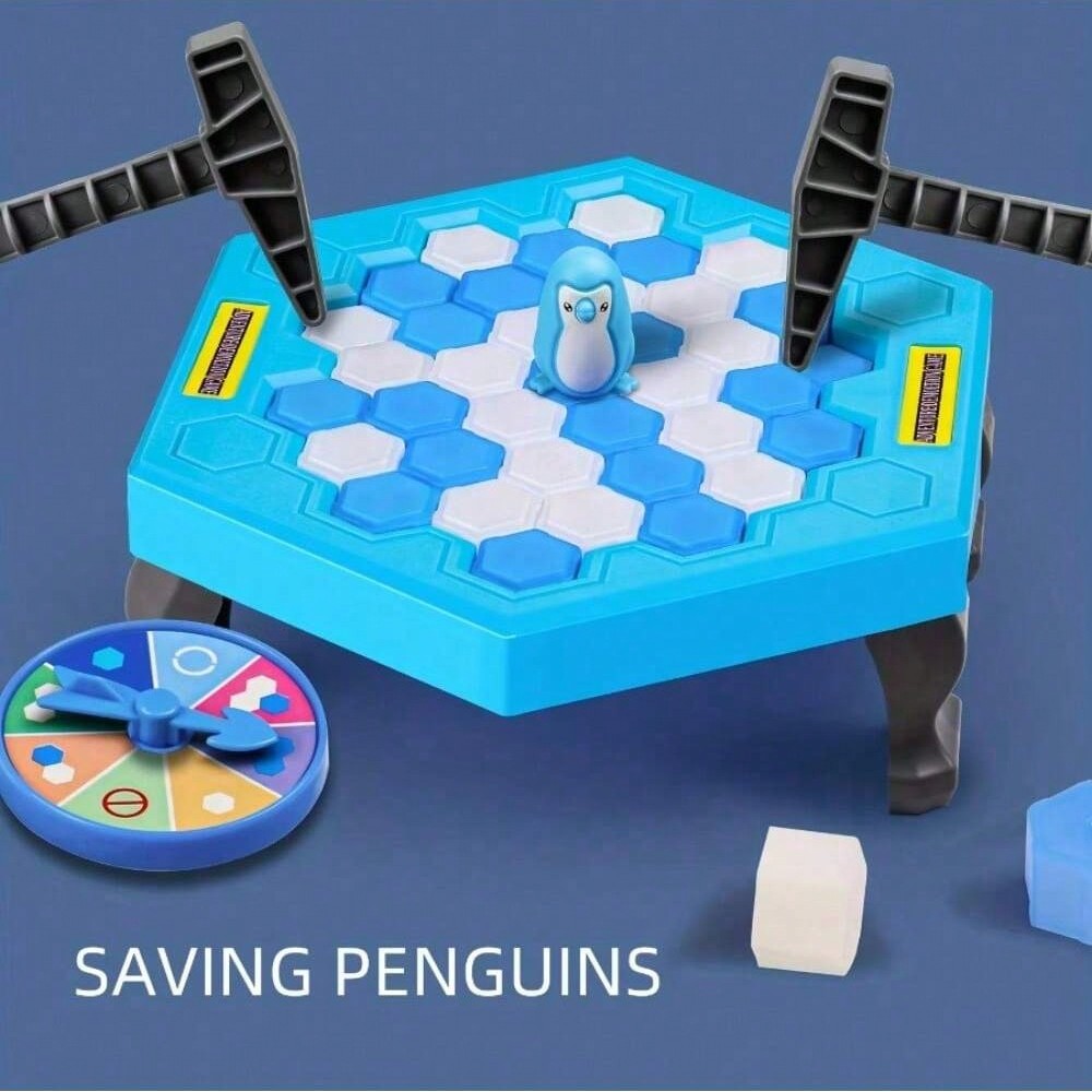 Knocking Penguin Toy Icebreaker Wall Demolition Toy Penguin Knocking ...