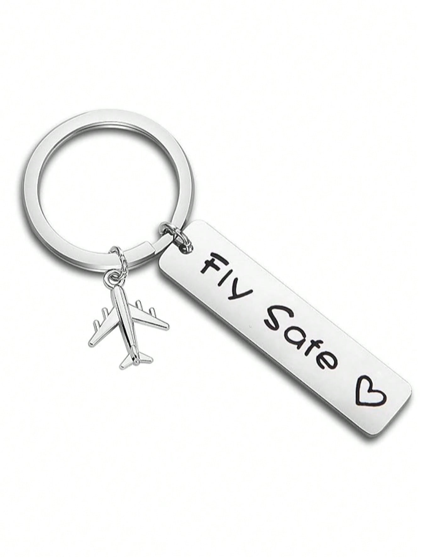 Pilot Gift Flight Safety Keychain Travel Keychain, Flight Attendant ...