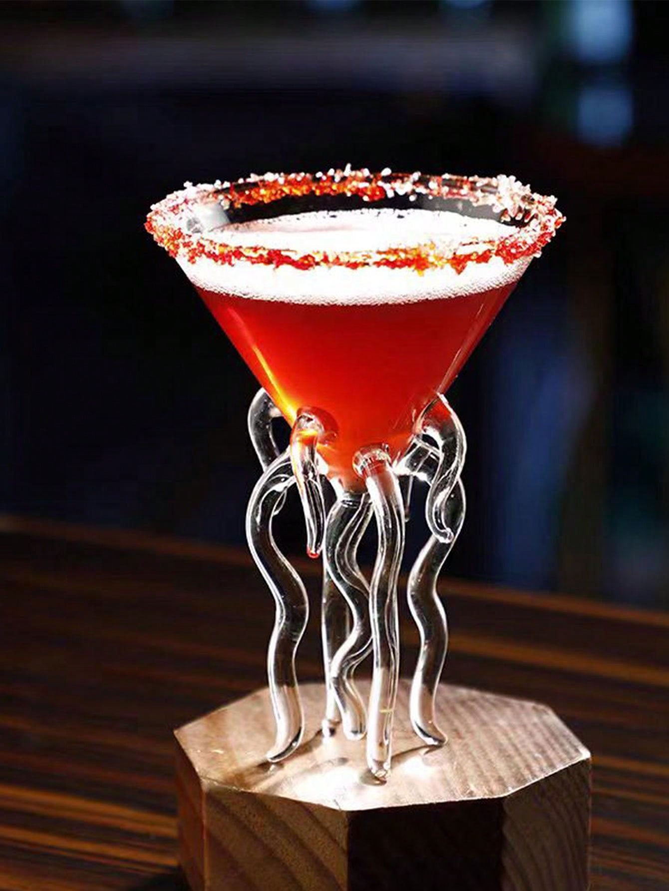 Creative Octopus Cocktail Glass Personalized Water Cup Jellyfish Glass ...