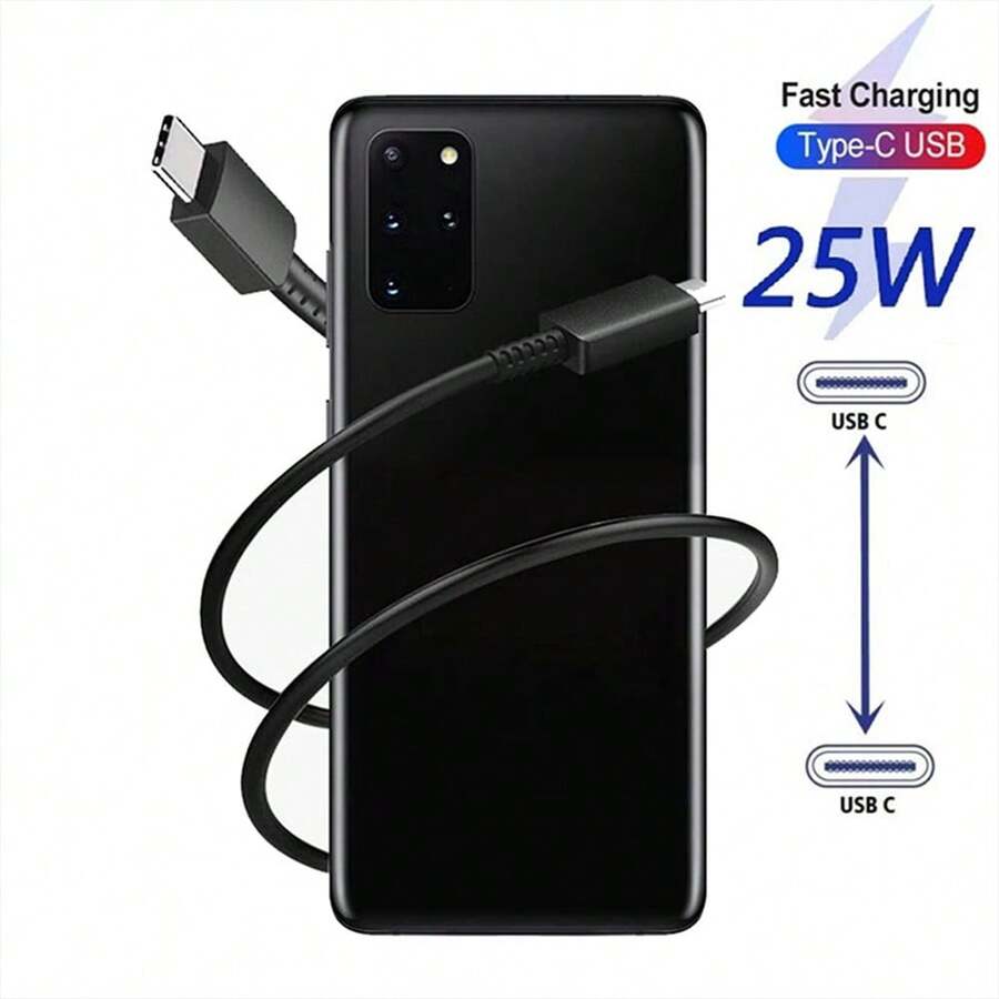 PD 20 וולט USB C ל סוג Usb C כבל טעינה מהירה מטענים כבל נתונים ל HUAWEI ...