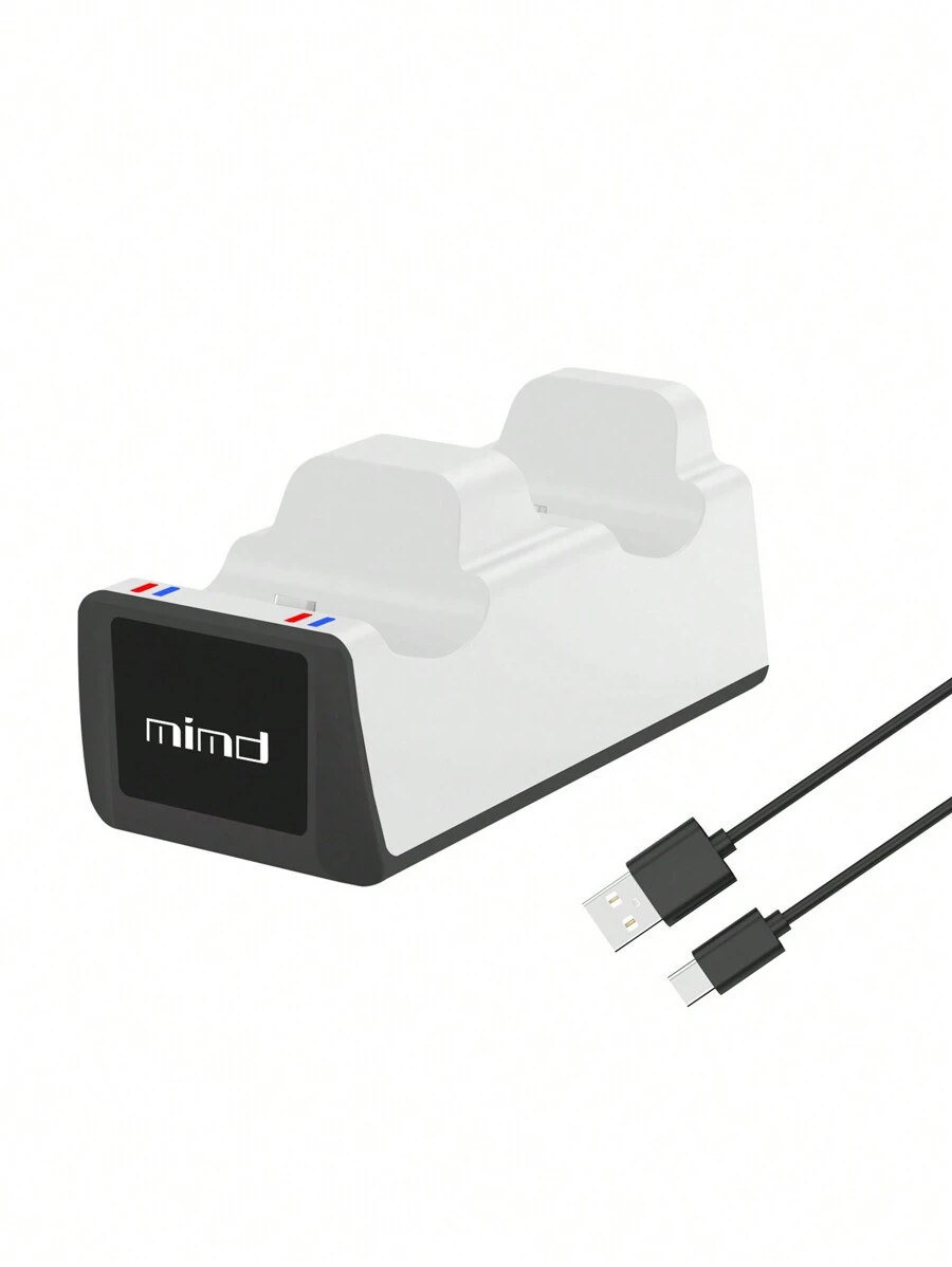 Base De Charge Sans Fil Tp5 Avec Lumière Led Pour Chargeur Sans Fil Ps5 ...