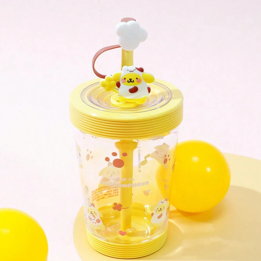 MINISO Sanrio Characters Colorful Tumbler Portable Cute Cartoon Water ...